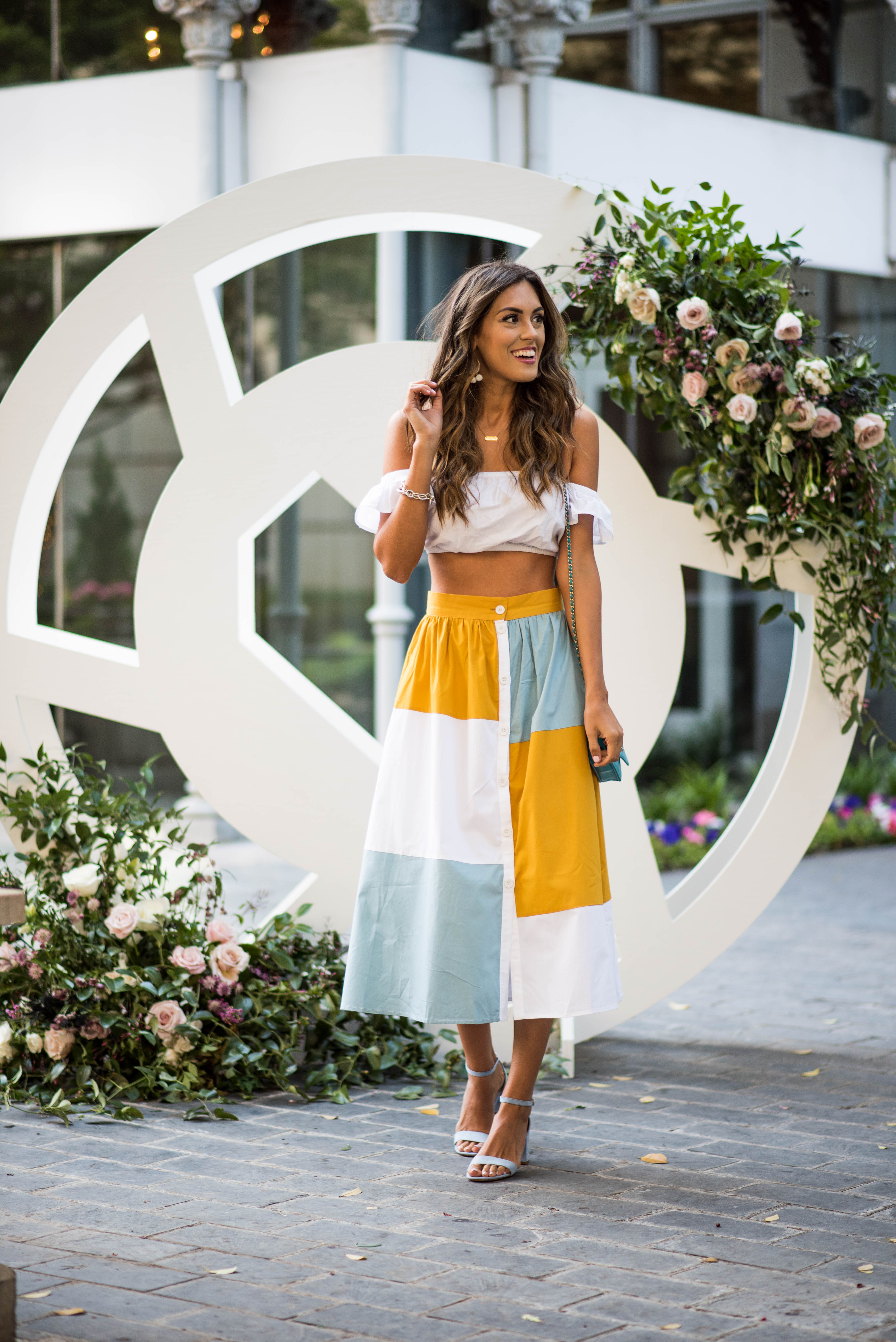 STG Colorblock Skirt -7 - STYLETHEGIRL