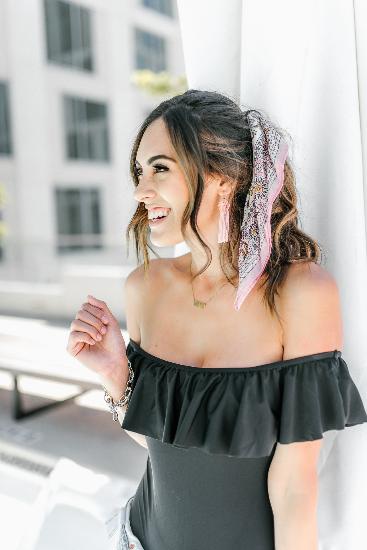 My Favorite Off The Shoulder Bathing Suits Under $50 - STYLETHEGIRL