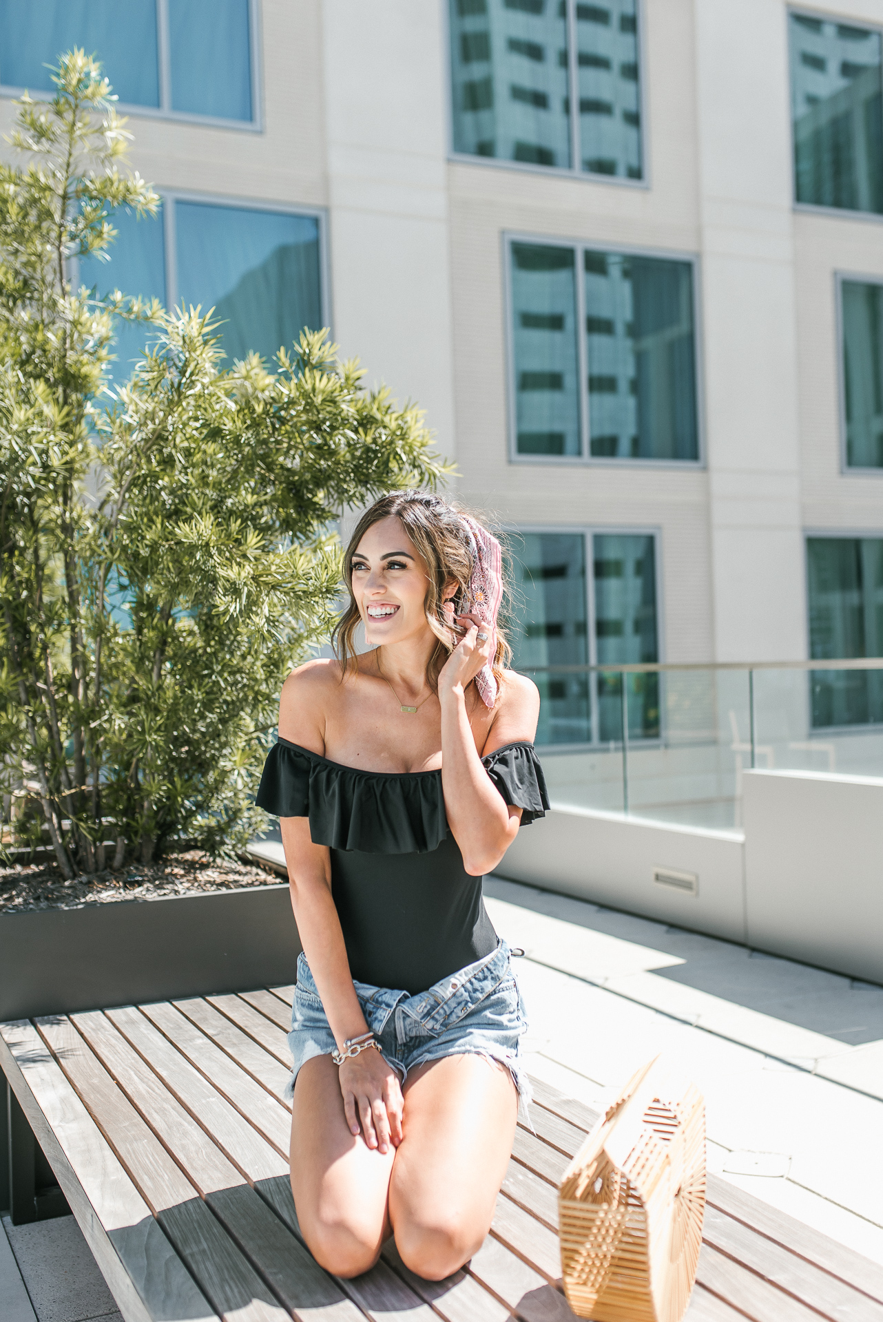 My Favorite Off The Shoulder Bathing Suits Under $50 - STYLETHEGIRL