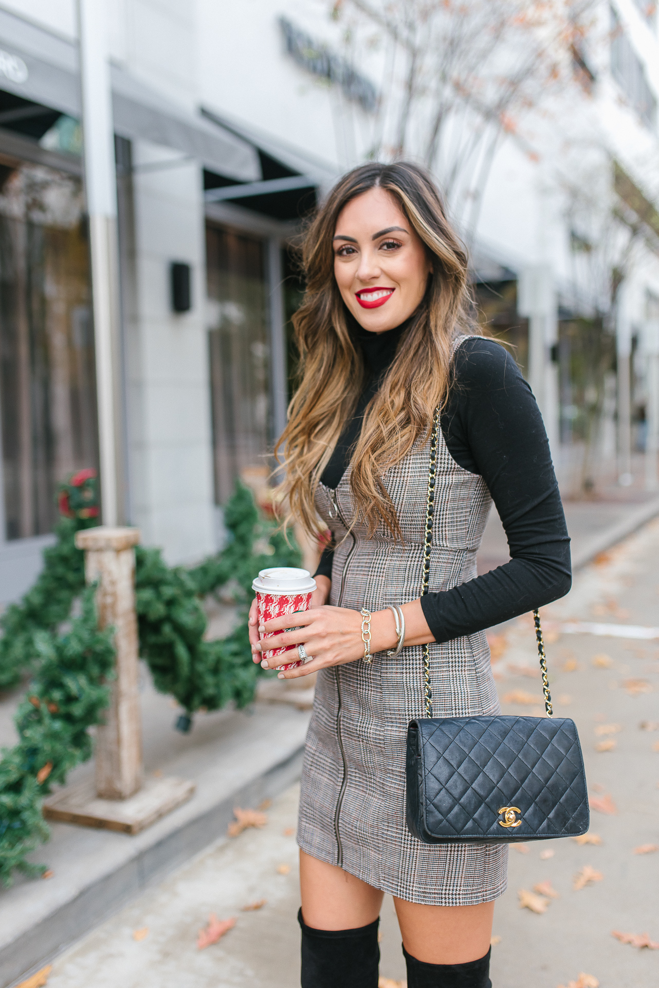 5 Ways To Style A Mini Dress In Cooler Weather - STYLETHEGIRL