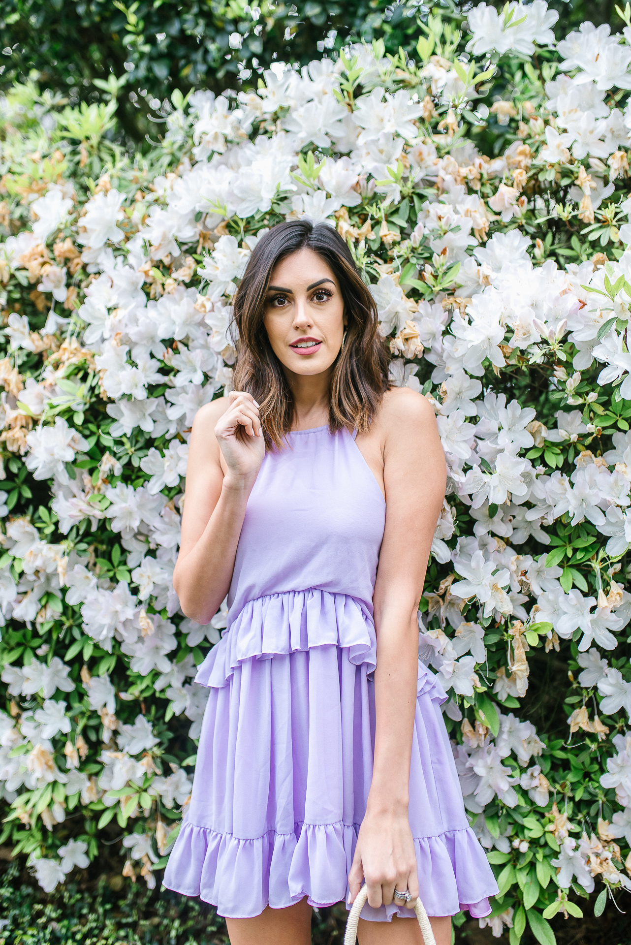 The Lilac Dress Bringing In Spring - STYLETHEGIRL