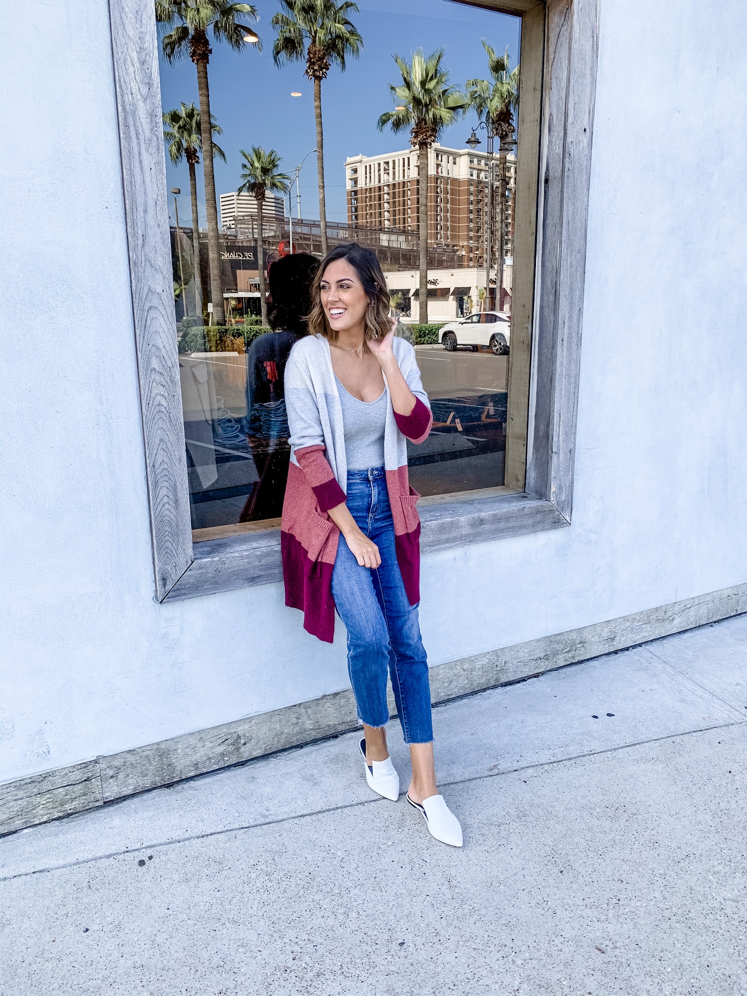 The $30 Colorblock Cardigan Great For Fall - STYLETHEGIRL