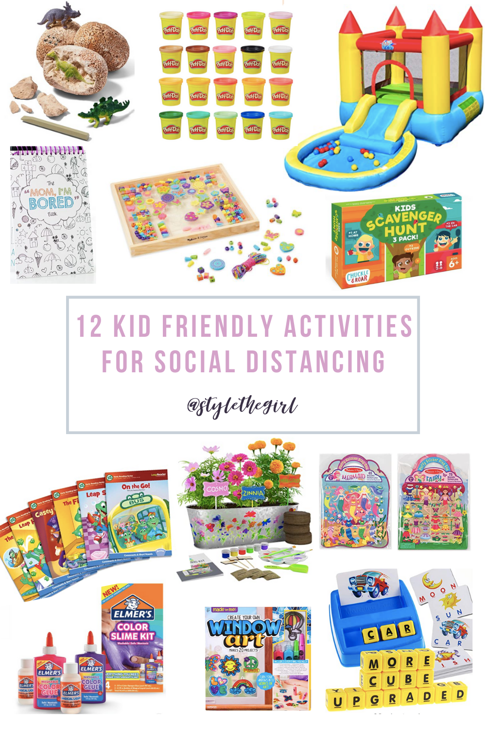 12 Kid Friendly Activities for Social Distancing - STYLETHEGIRL